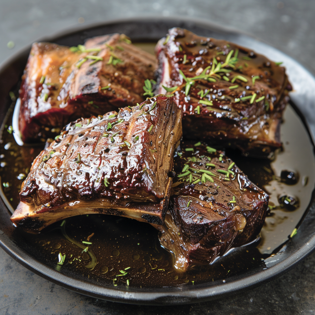 Broiled Short Ribs - Gymonset