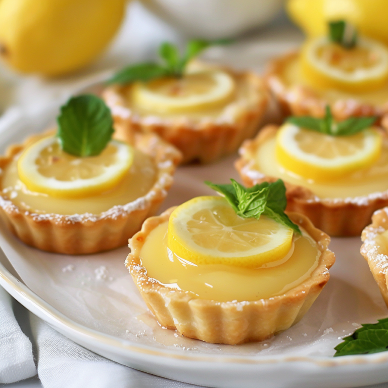 Mini Lemon Tarts – Gymonset