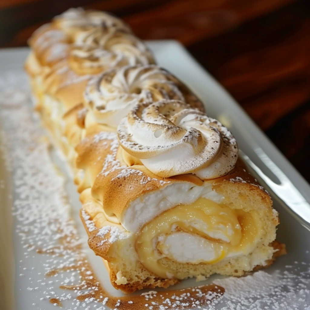 Braso De Mercedes (custard meringue roll) - Gymonset
