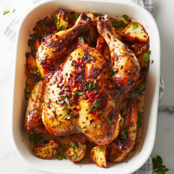 Our best basic roast chicken recipe - Gymonset