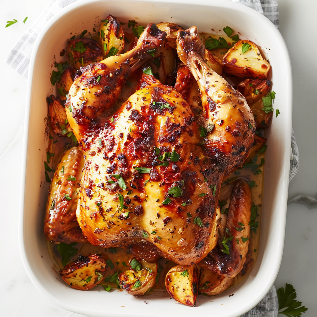 Our best basic roast chicken recipe - Gymonset