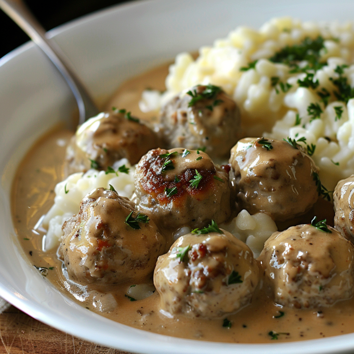 Swedish Meatballs (Svenska Kottbullar) Recipe - Gymonset