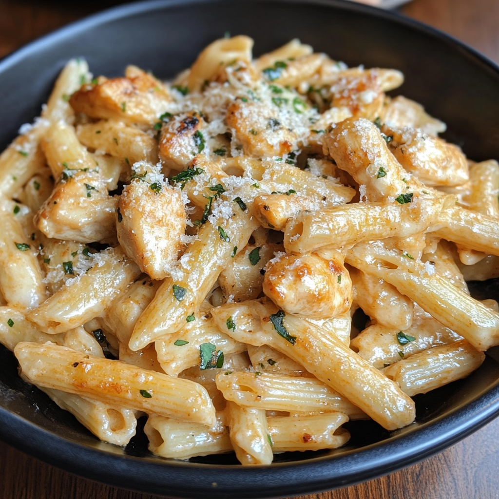 Buffalo Wild Wings Garlic Parmesan Chicken Pasta – Gymonset