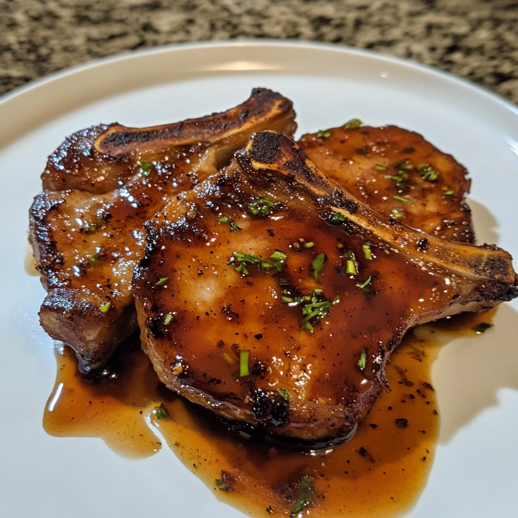 Everything Hot Honey Pork Chops Recipe - Gymonset