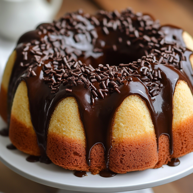 Fudge Filled Vanilla Bundt Cake Recipe – Gymonset