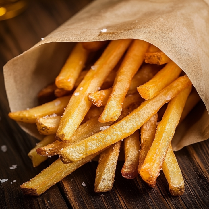 Salt & Vinegar French Fries Recipe - Gymonset