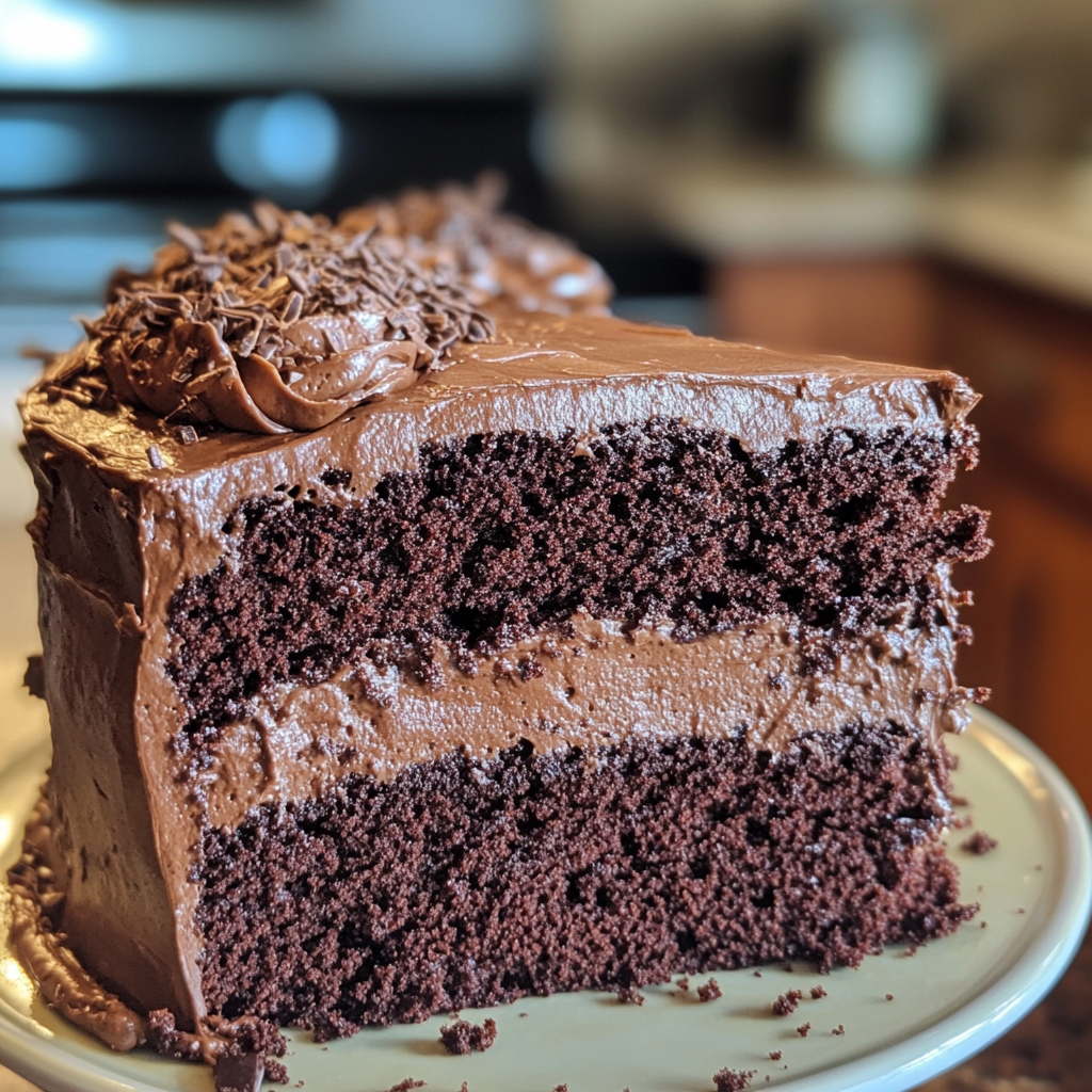 Sour Cream Chocolate Cake Recipe - Gymonset
