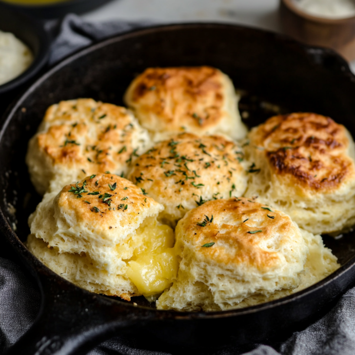 The BEST Skillet Biscuits Recipe - Gymonset