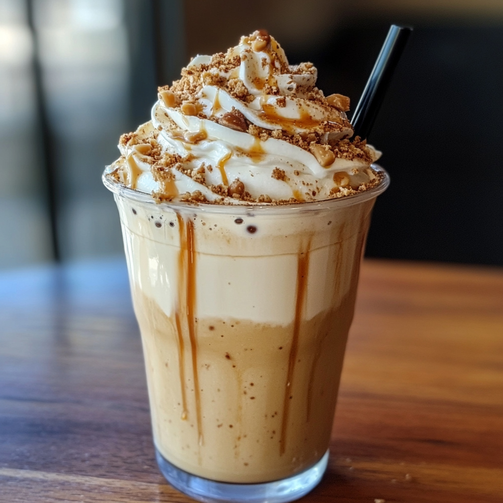 Toffee Coffee Frappé Recipe - Gymonset