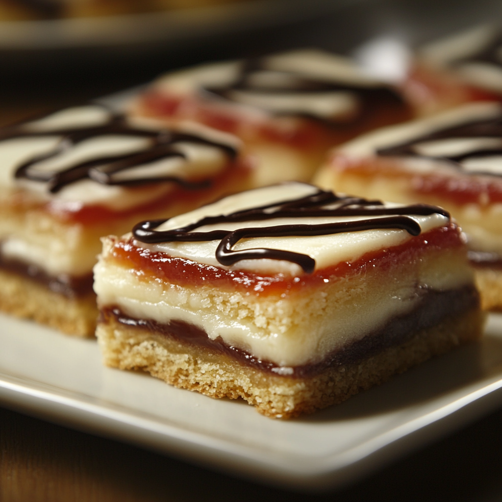 Bakewell Tart Bars Recipe - Gymonset