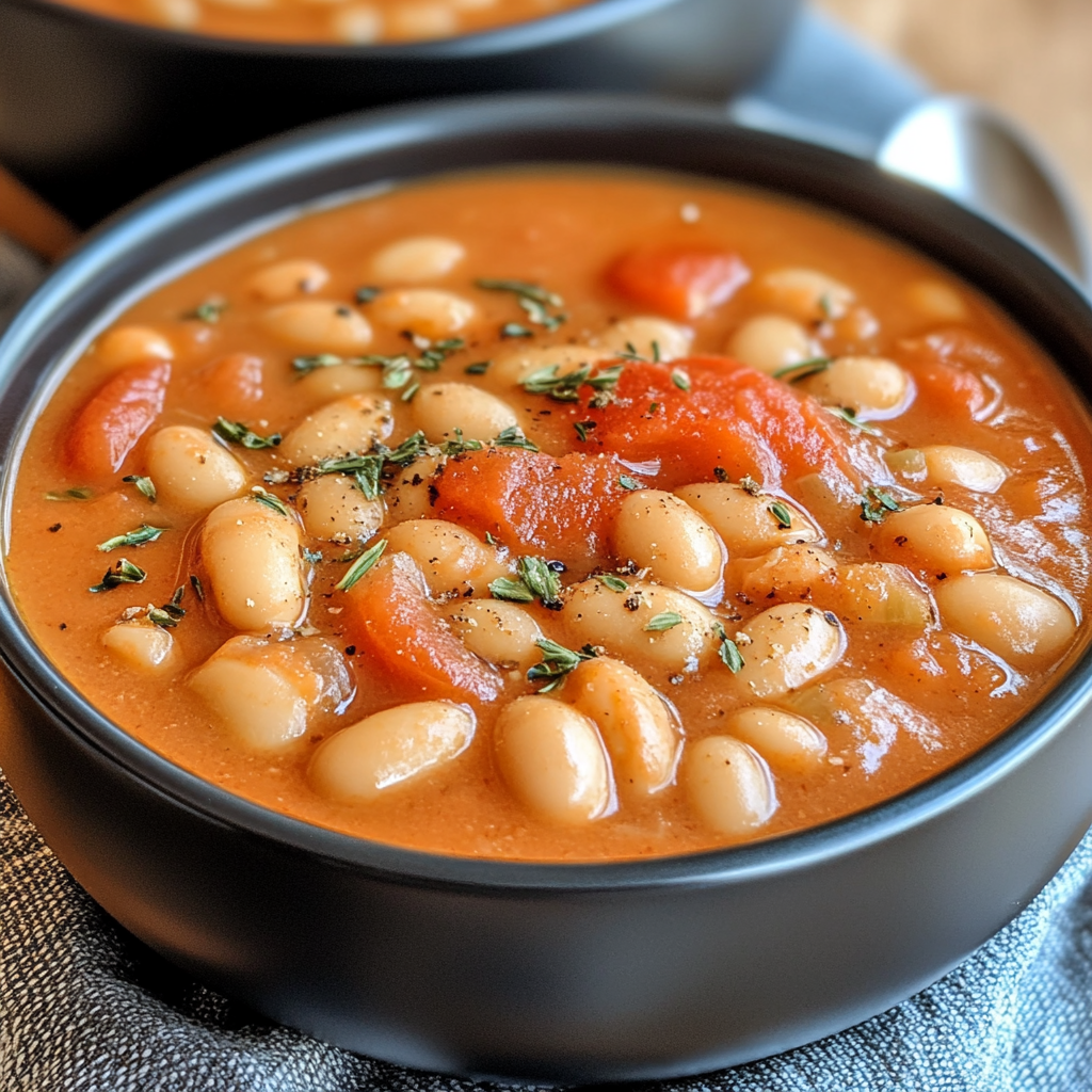 Creamy Tomato Bean Soup Recipe – Gymonset