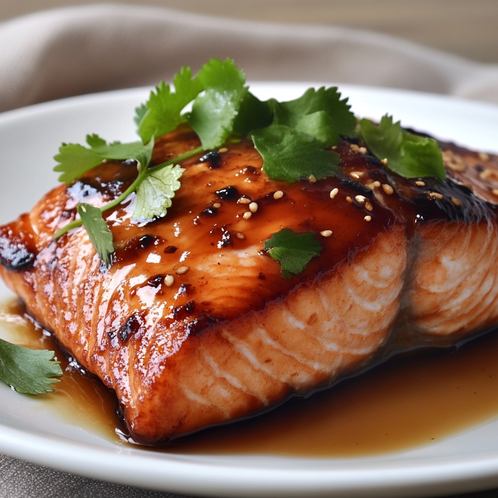 Ginger Soy Glazed Salmon Recipe - Gymonset