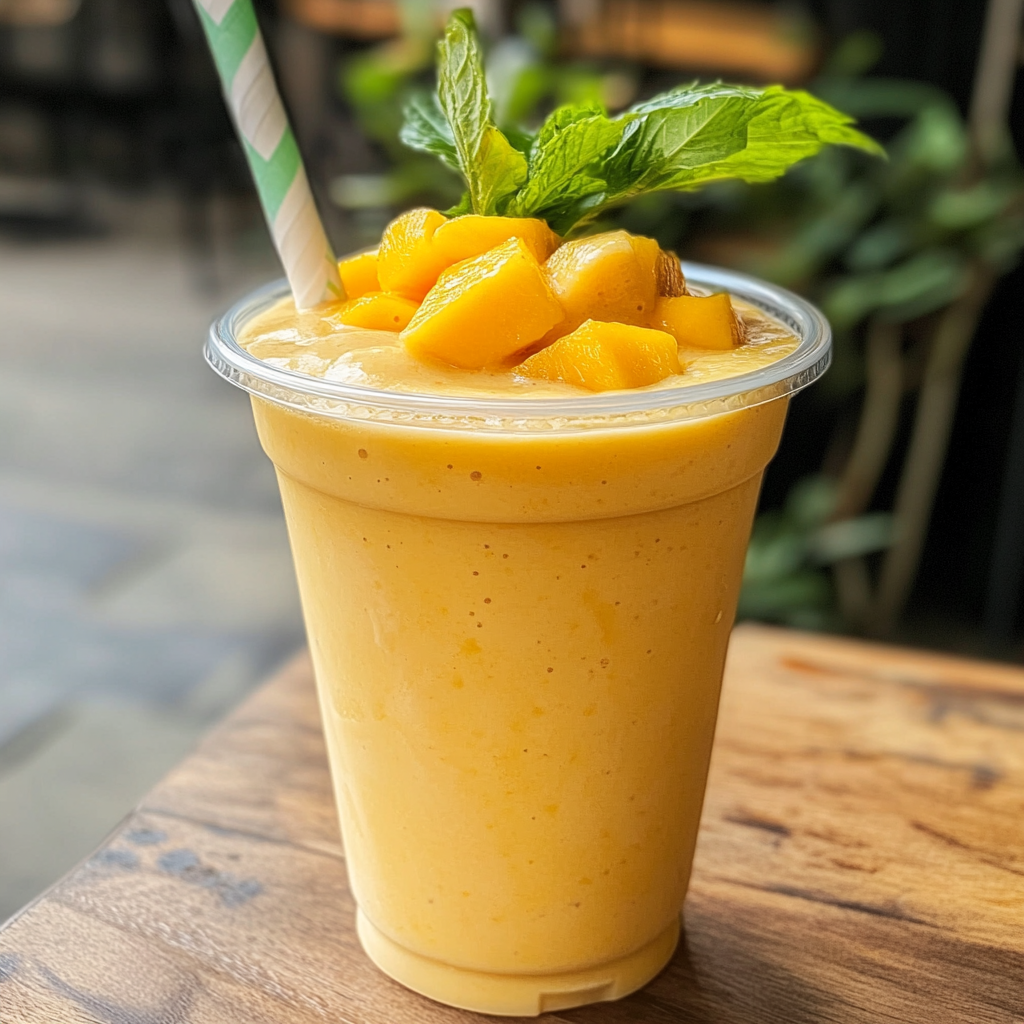 Mango Just-Milk Shake Recipe - Gymonset