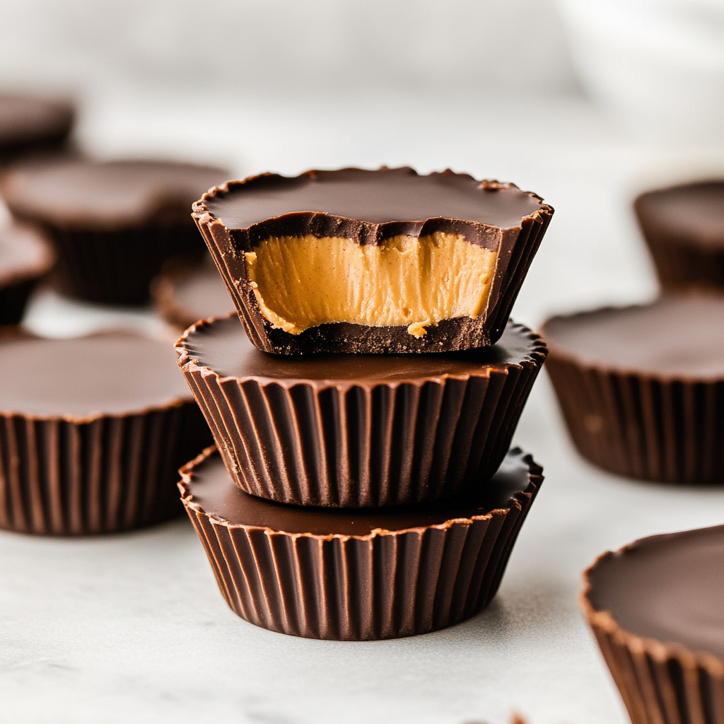 Homemade Reese’s Peanut Butter Cups Recipe - Gymonset