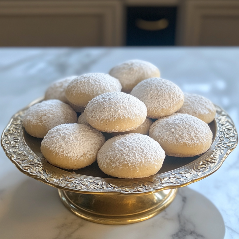 Mexican Wedding Cookies (Polvorones) Recipe - Gymonset
