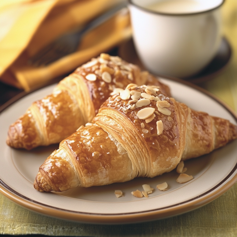Almond Croissants Recipe - Gymonset