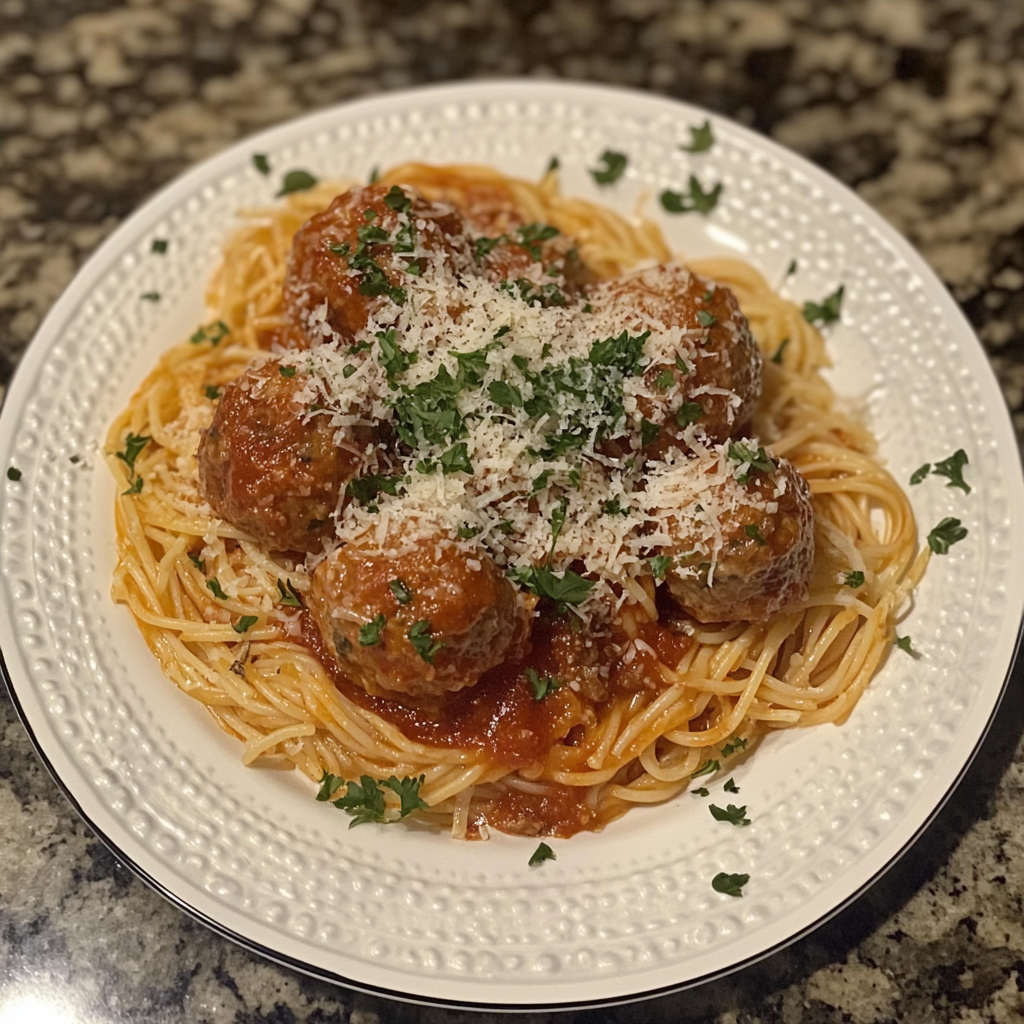 Real Meatballs And Spaghetti Recipe Gymonset