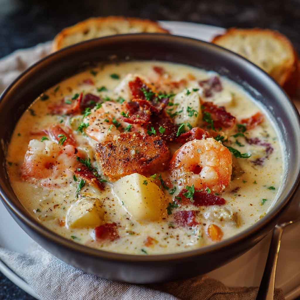 Creamy Seafood Chowder Recipe You Can't Resist - Gymonset