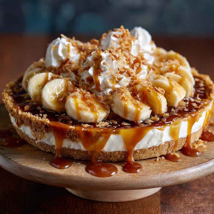 Banoffee Pie | Caramel Banana Bliss - Gymonset