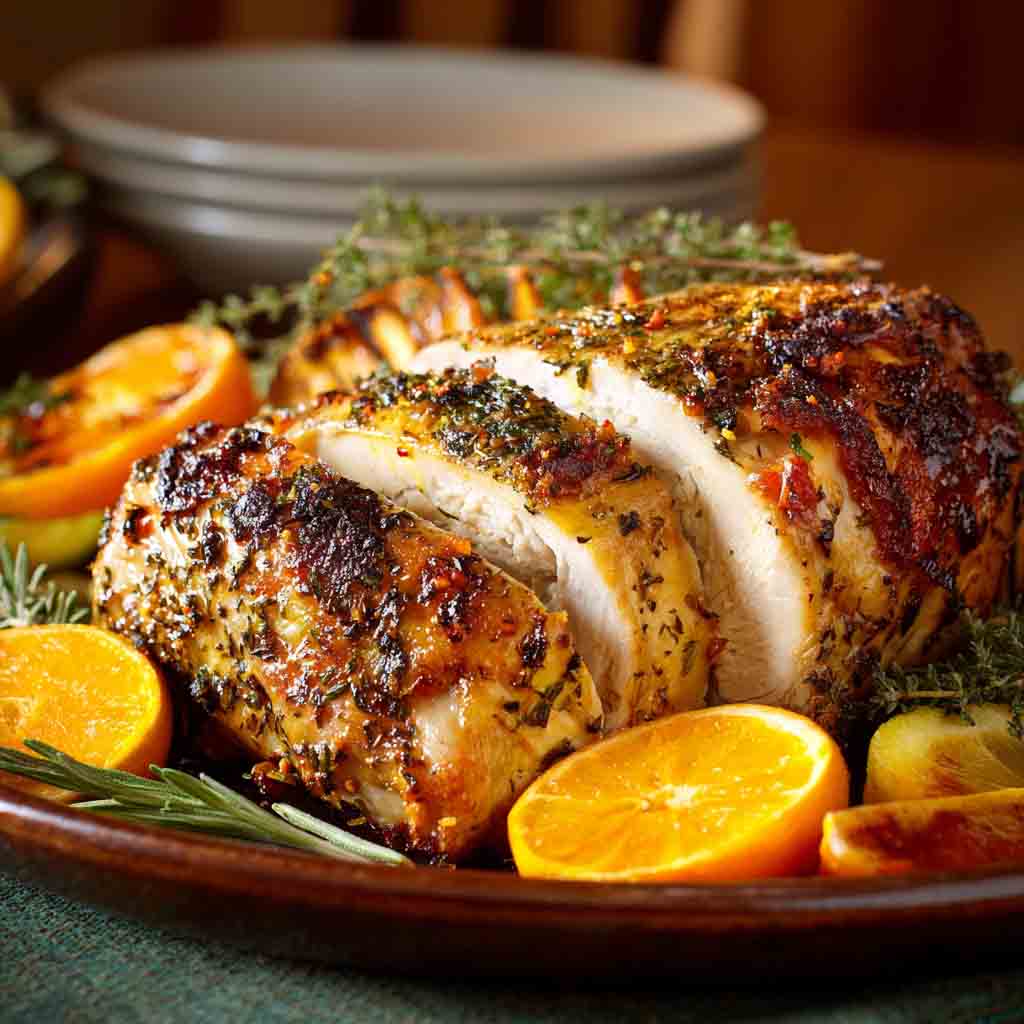 Roasted Citrus Herb Turkey Breast: A Delicious Twist - Gymonset