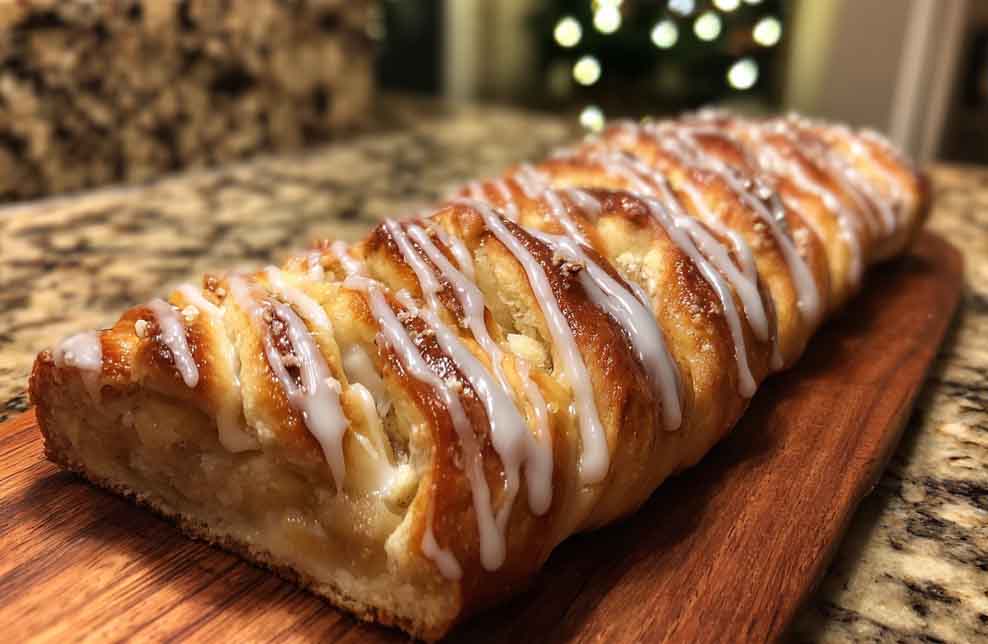 Cozy Apple Kringle with Vanilla Glaze – A Sweet Fall Favorite - Gymonset