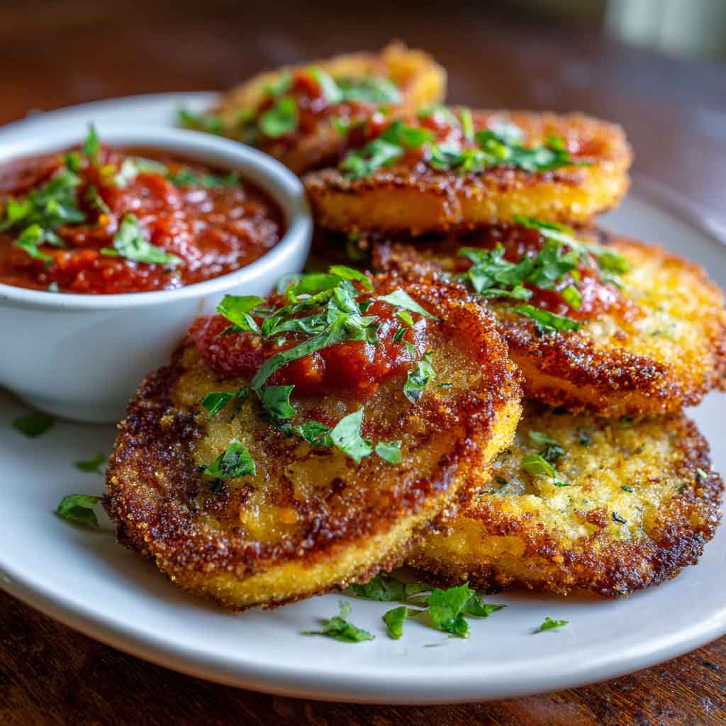 Crispy Fried Green Tomatoes – Golden, Crunchy & Southern Classic - Gymonset