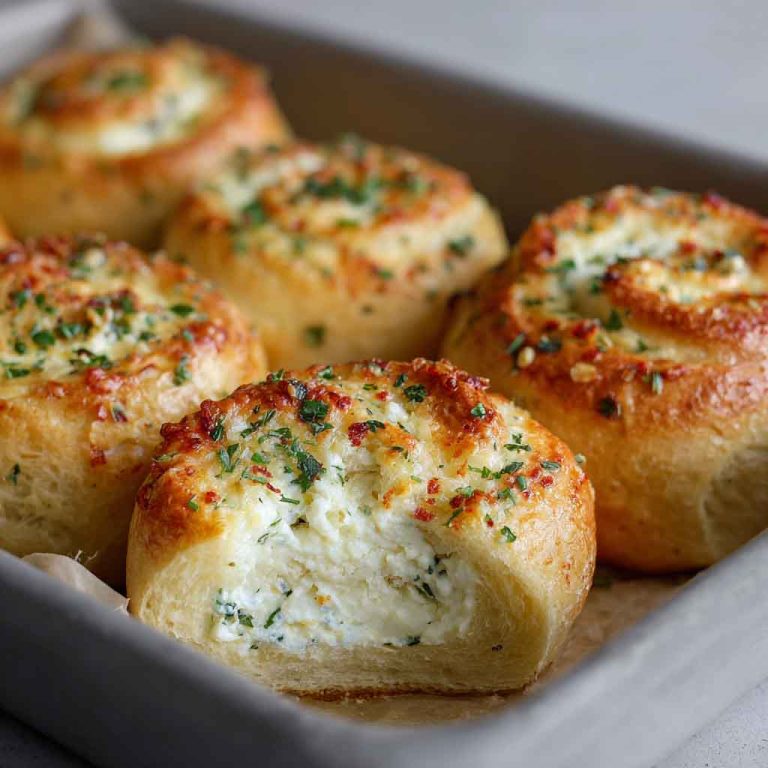 Stuffed Garlic Cream Cheese Rolls – Soft, Cheesy & Irresistible - Gymonset