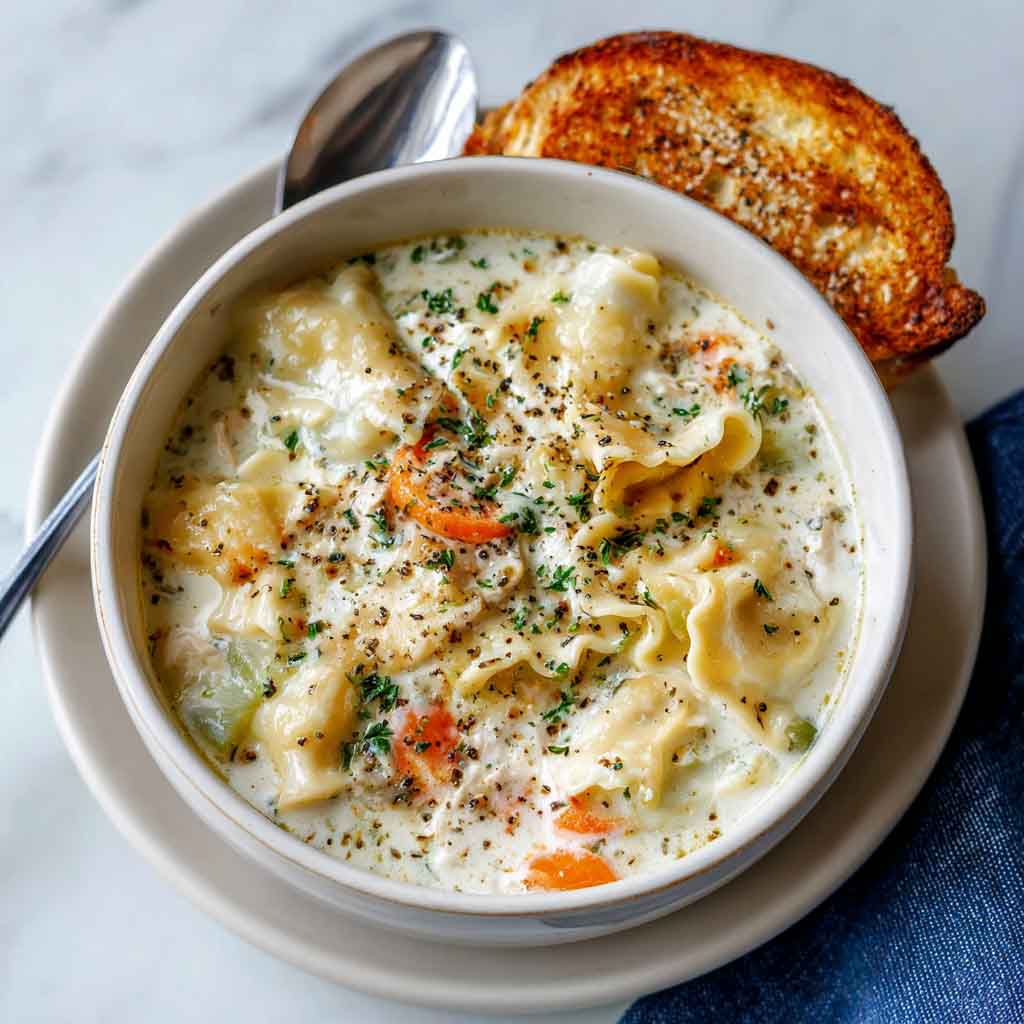 Hearty White Lasagna Soup – Creamy, Comforting & Easy Dinner - Gymonset
