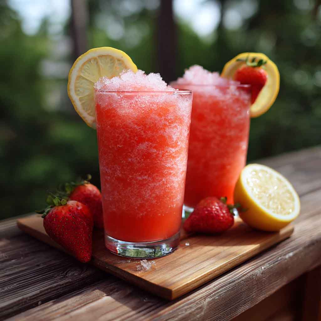 Frozen Strawberry Lemonade Bliss – Refreshing, Sweet & Easy - Gymonset