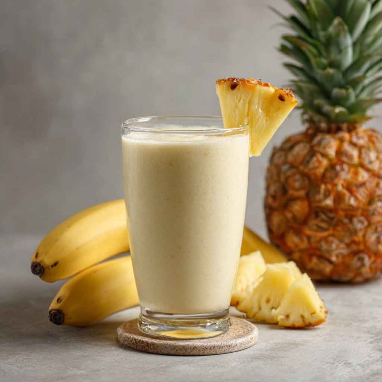 Banana & Pineapple Smoothie: Melting Fat Like Crazy - QueenMind - Gymonset