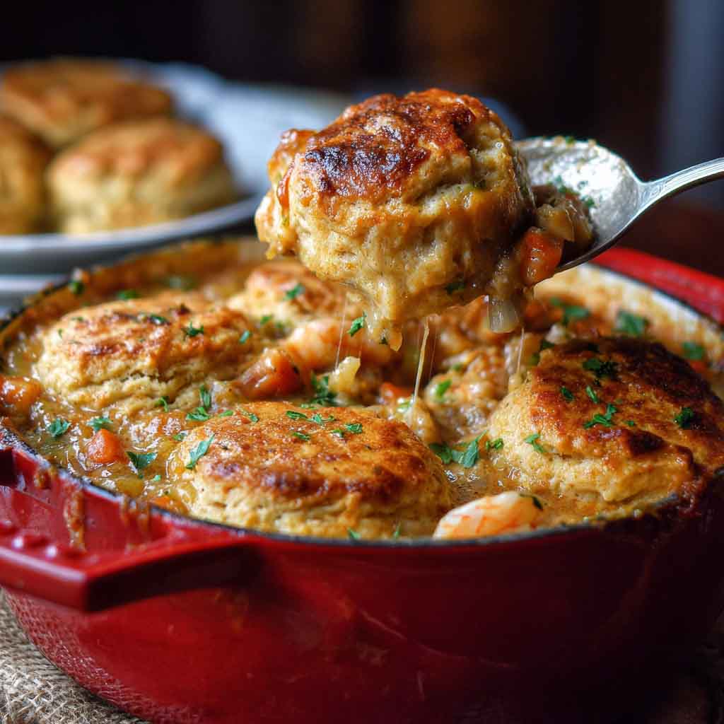 Cheddar Bay Biscuit Seafood Pot Pie: A Comforting Seafood Delight ...