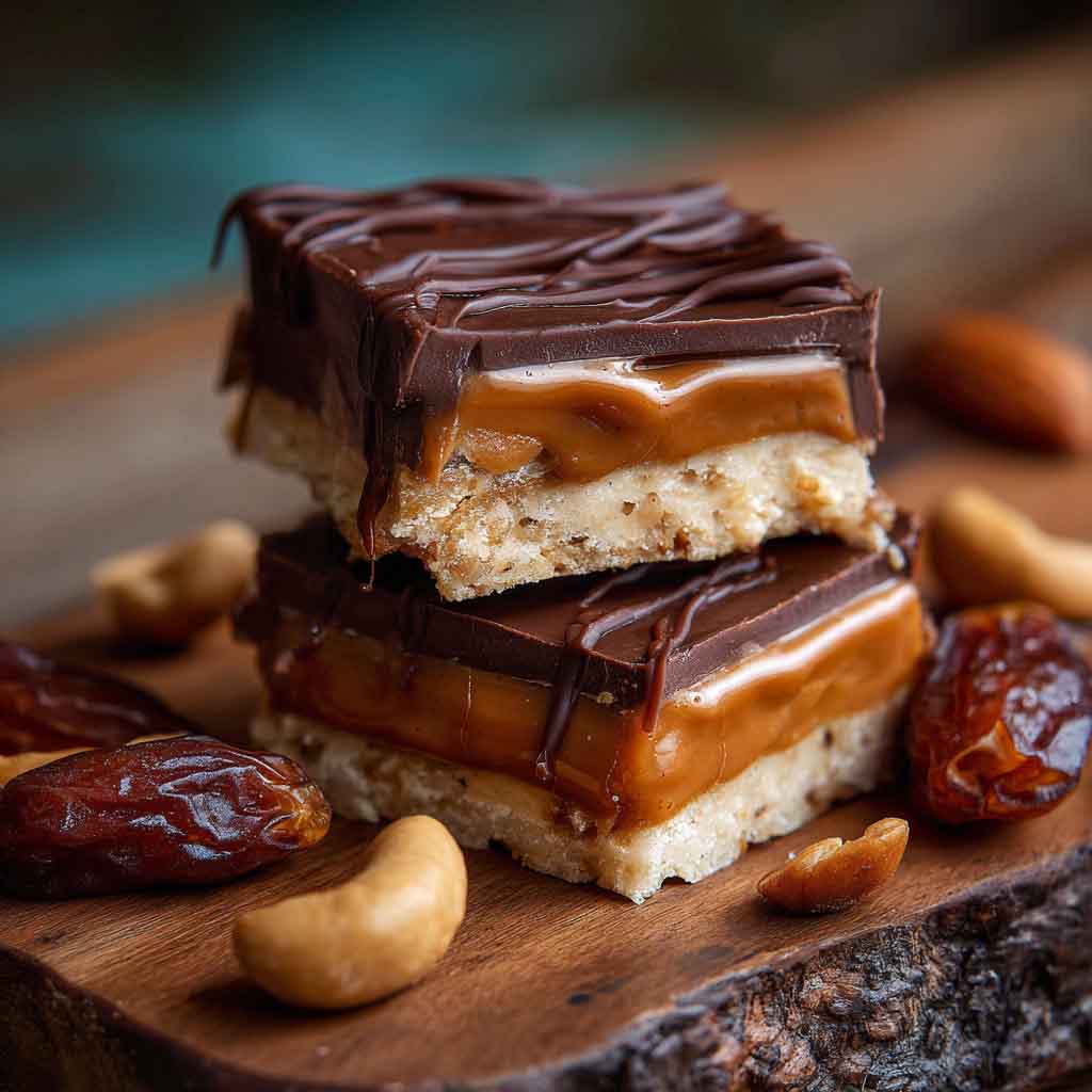 Date Snickers – 4-Ingredient Healthy Treat That Tastes Just Like Candy ...