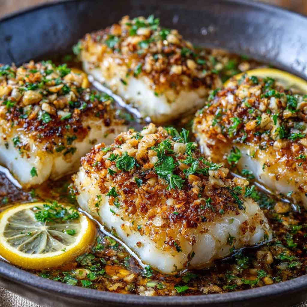 Crispy Garlic Lemon Cod – A Flavorful & Easy Seafood Delight - Gymonset