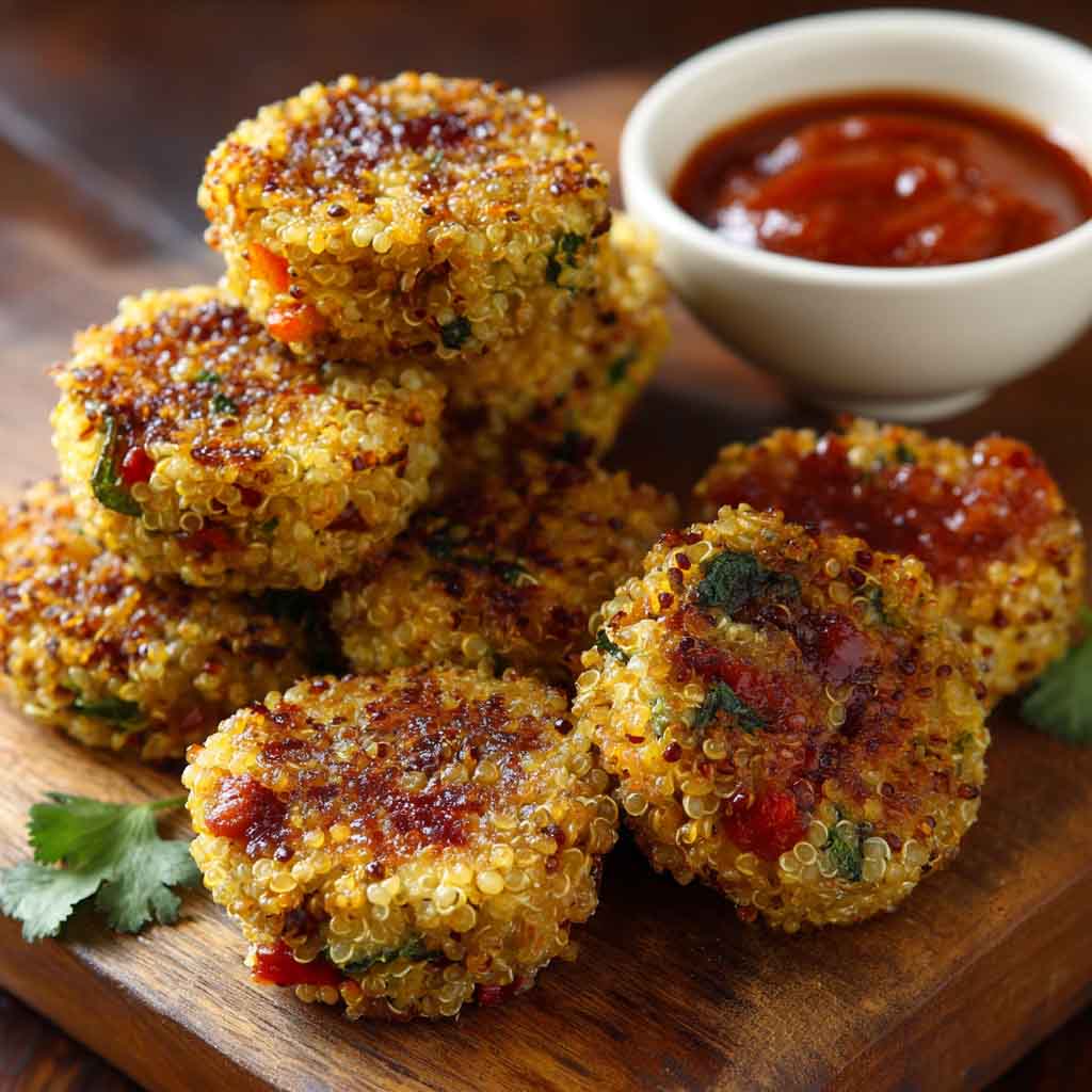 Quinoa Veggie Bites – Healthy, Crispy & Easy Snack or Appetizer - Gymonset