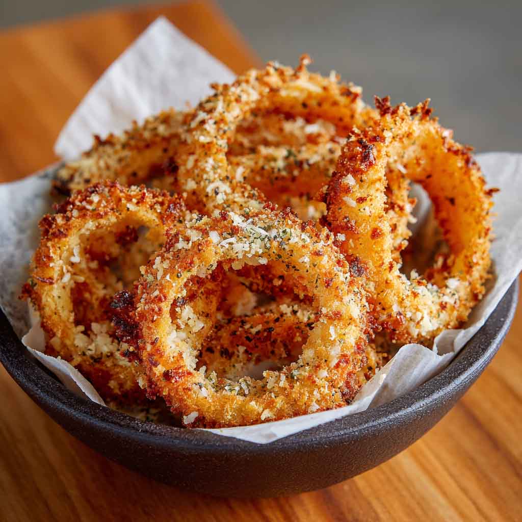 Crispy Parmesan Onion Ring Chips – Crunchy, Cheesy & Totally Snackable ...