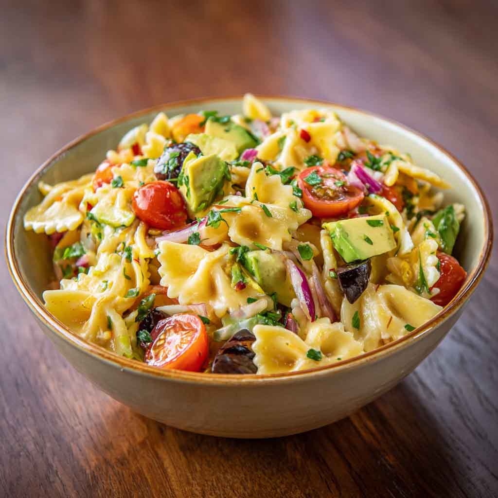 California Pasta Salad – Fresh, Colorful & Flavorful! - Gymonset