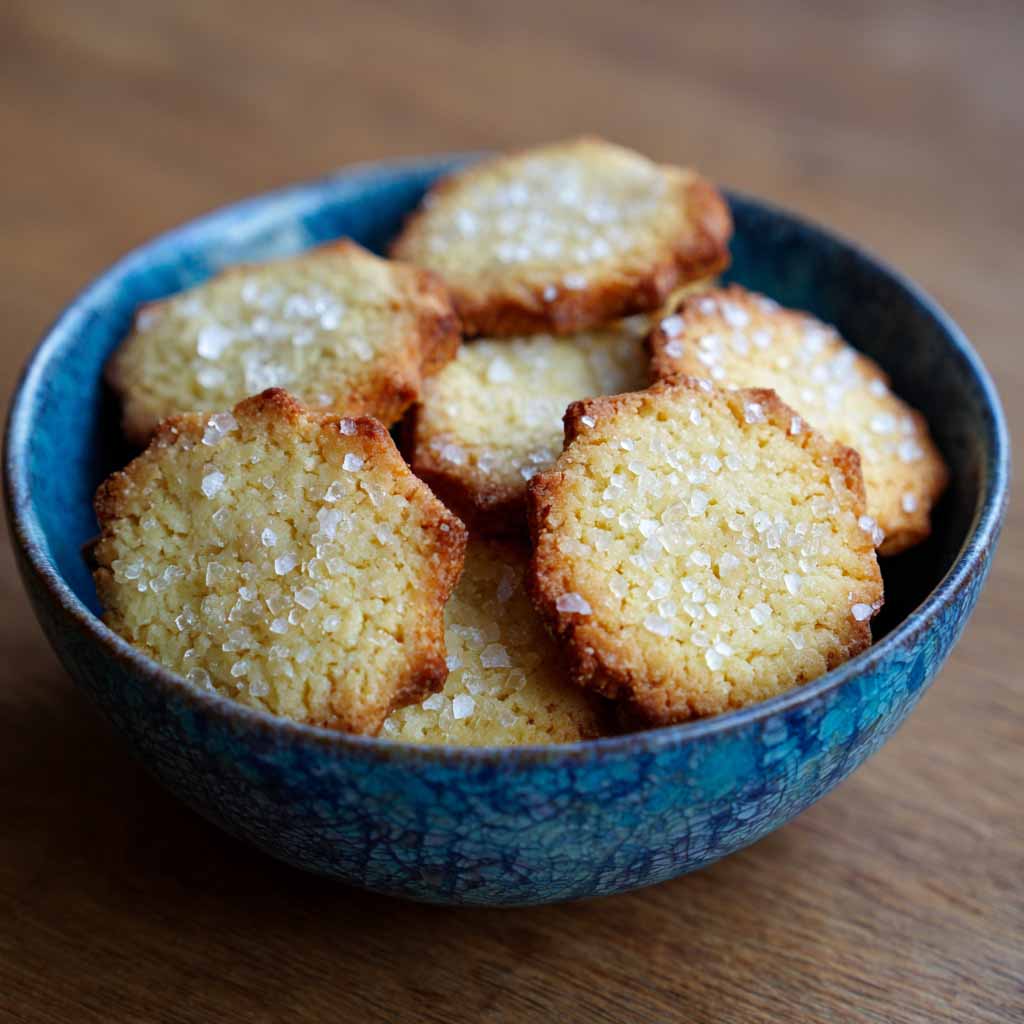 Authentic French Salted Butter Cookies Recipe | Sablés Bretons - Gymonset