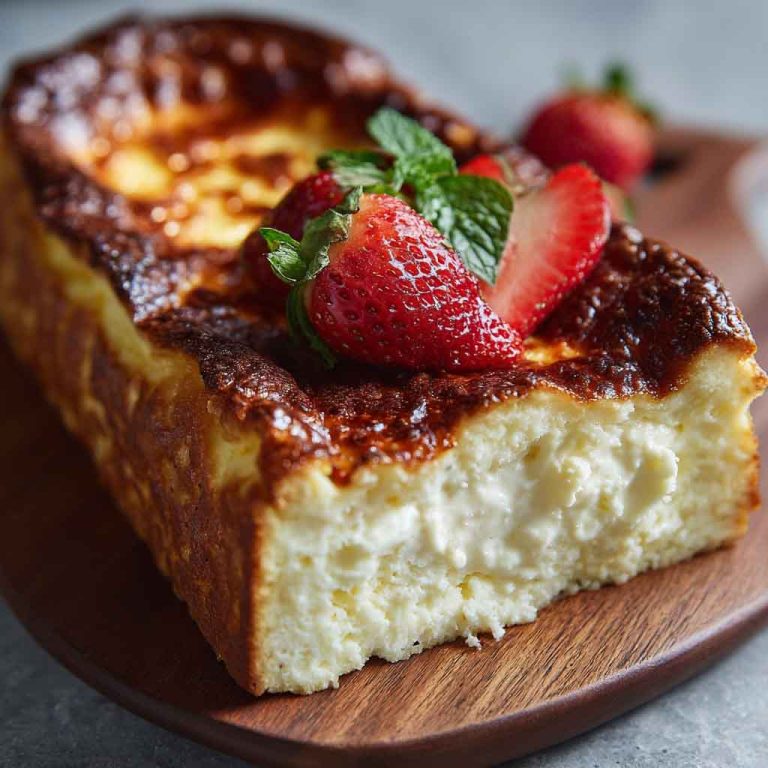 Loaf Pan Basque Cheesecake Recipe – Small-Batch Creamy Cheesecake with ...