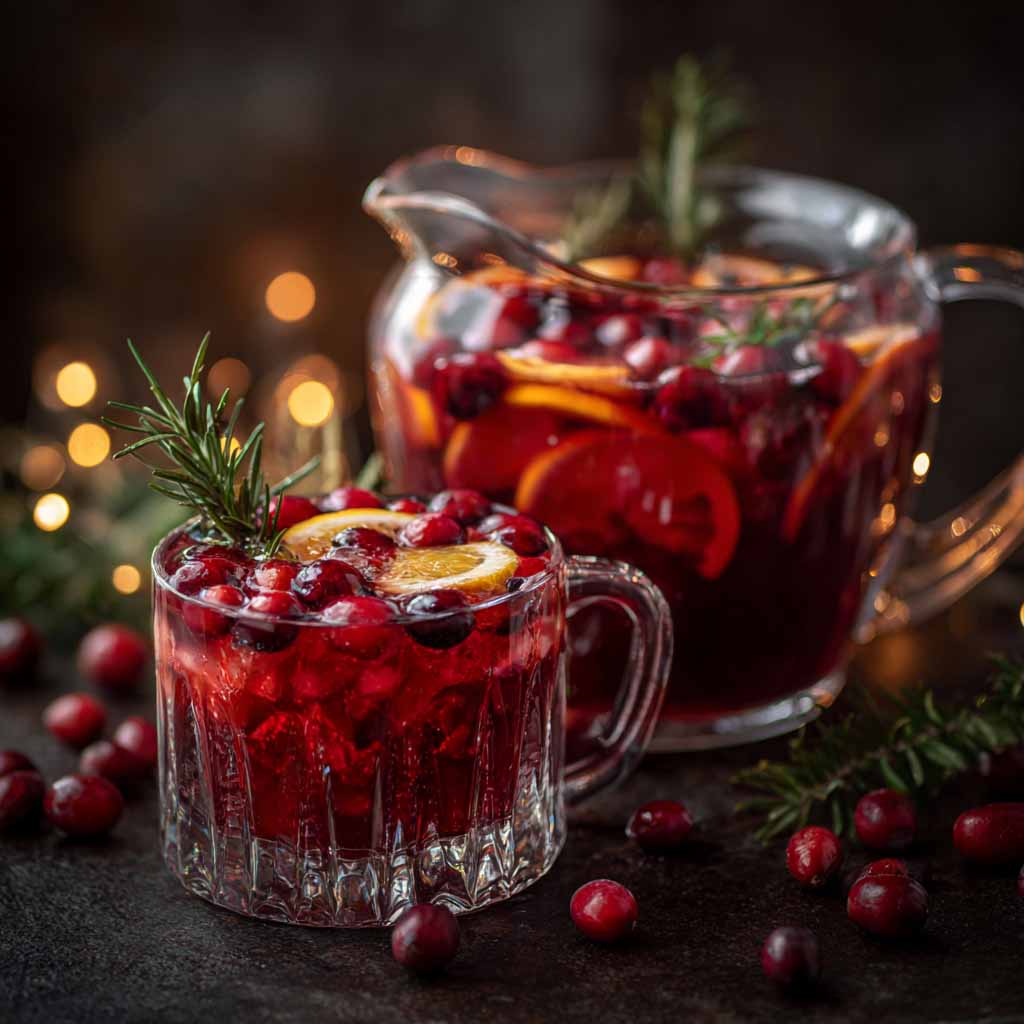 Midnight Frost Christmas Punch Recipe – Easy Holiday Party Drink Idea ...