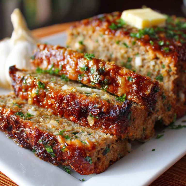 Mouthwatering Garlic Parmesan Meatloaf Recipe – Easy Comfort Food ...