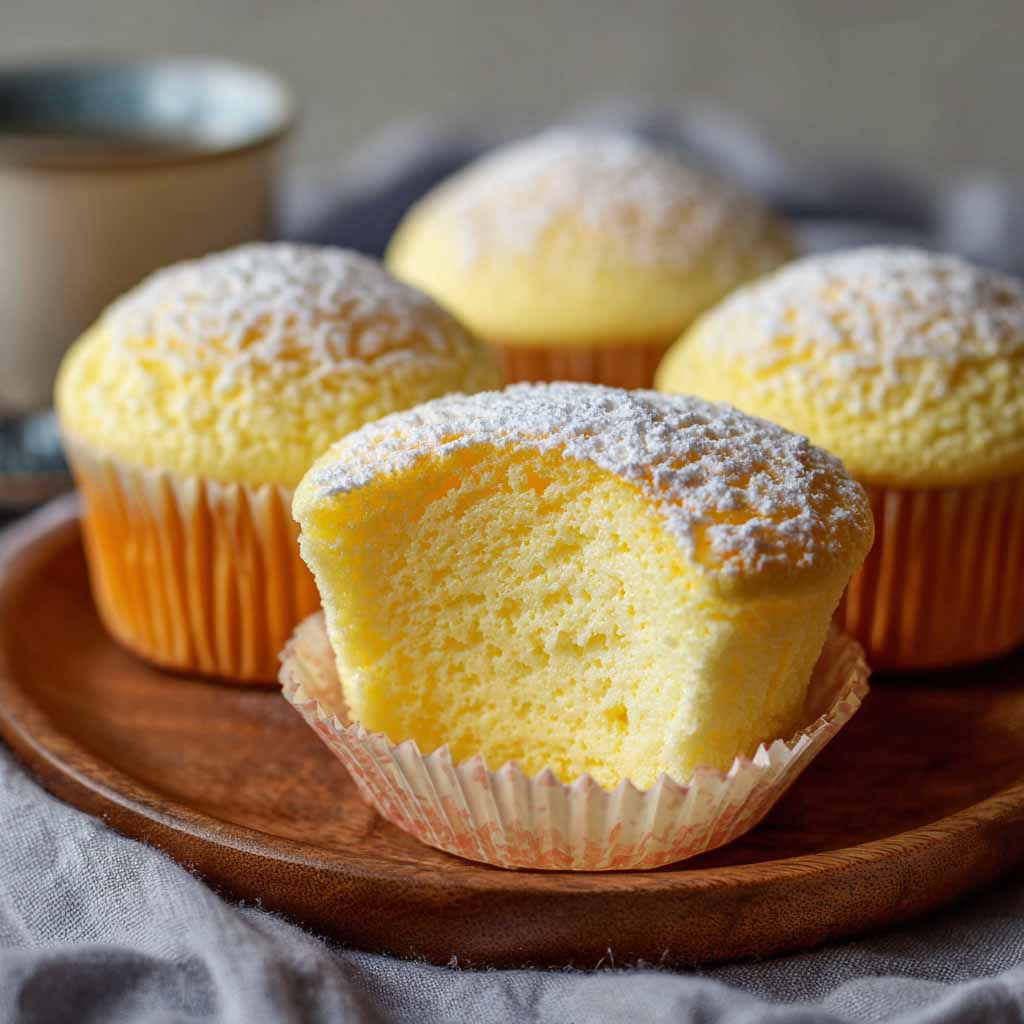Fluffy Japanese Cotton Cupcakes Recipe – Light & Airy Dessert Idea ...