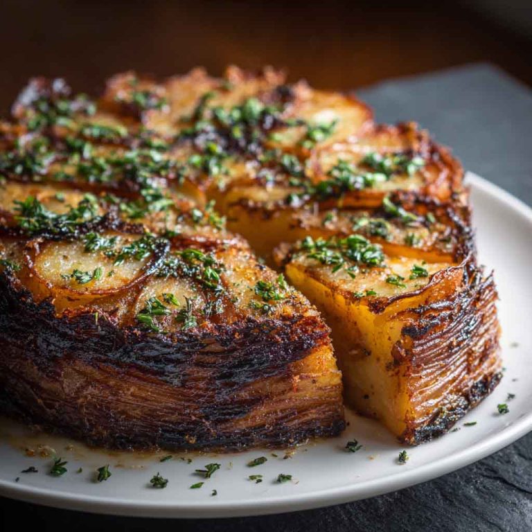 Crispy Balsamic Potato Torte Recipe – Elegant Side Dish Idea - Gymonset